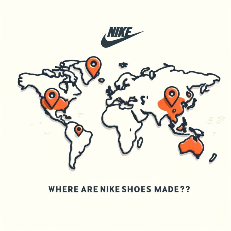Where are nike shoes made?